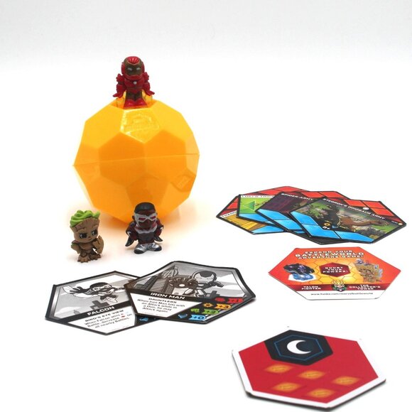 Marvel | Toys | Funko Marvel Battleworld Yellow Battle Ball Figures ...